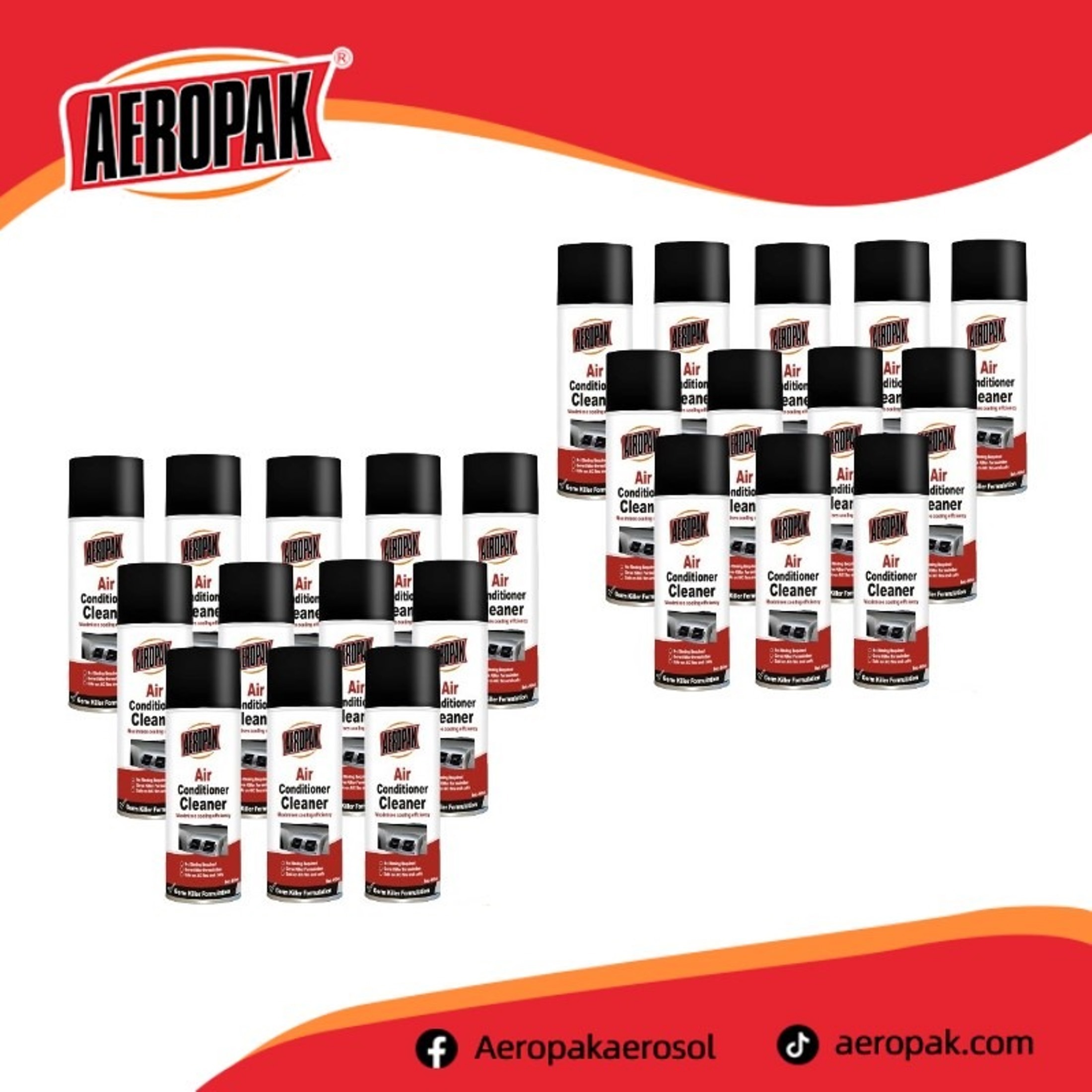 Aeropak Air Conditioner Cleaner "Case" - Vintage Gaskets